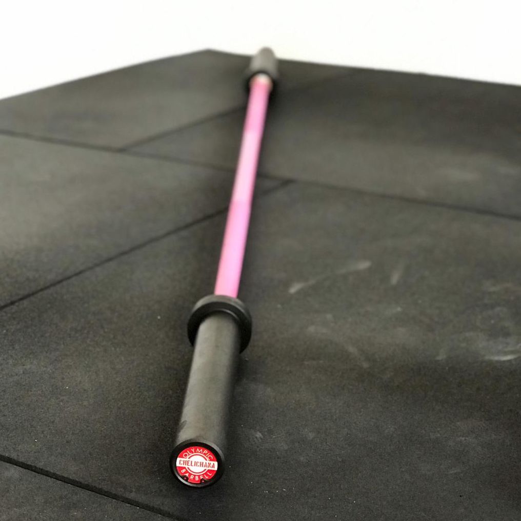Chelichana - HYBRID barbell pink 15KG